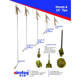 AIROFOG - 18" COMPLETE VALVE ASSEMBLY, C/C TIP | Pest Management Supply